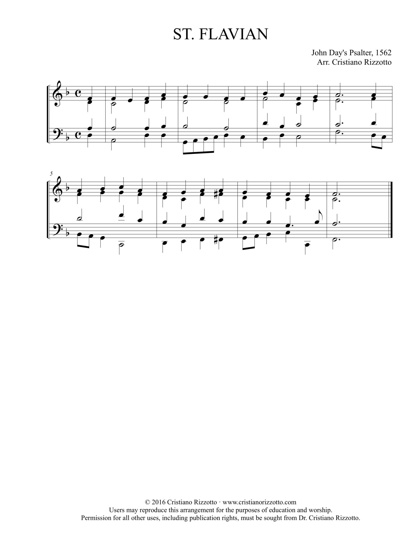 ST. FLAVIAN - Dr. Kristina Rizzotto