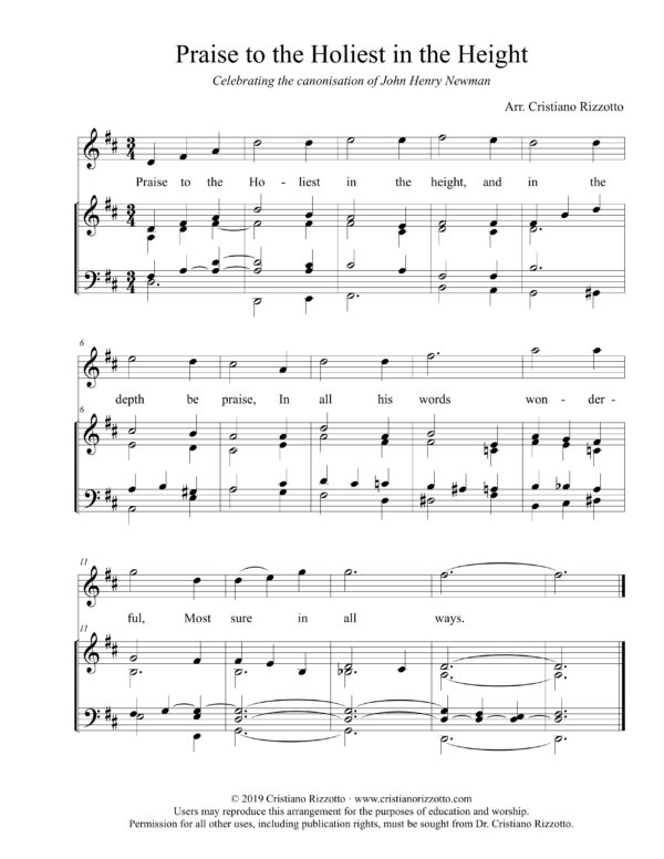 Hymns - Dr. Kris Rizzotto