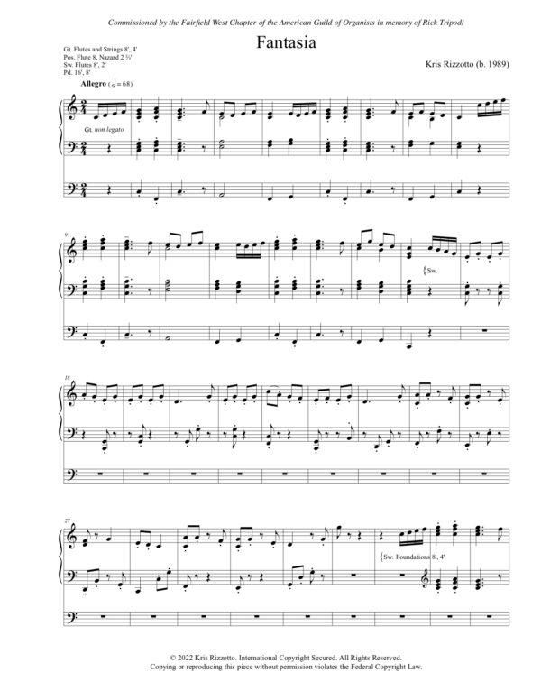 Fantasia - Dr. Kris Rizzotto